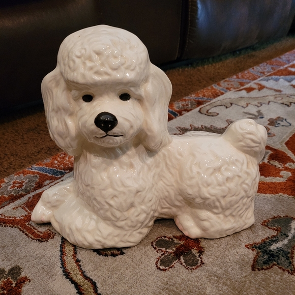 Vintage | Art | Vintage Ceramic Poodle | Poshmark